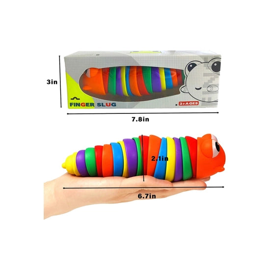 Huge Rainbow Slug With Eyes, Decompression Slug Tik Tok Hit – Growing Angel